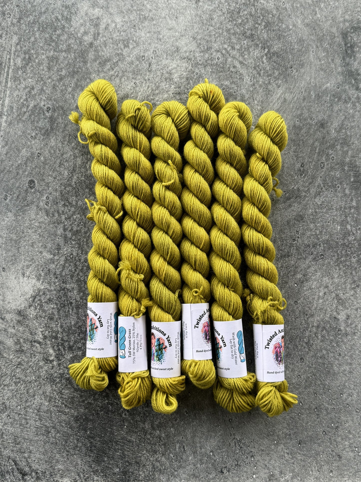 Tall Green Grass Twisted Ambitions Yarn